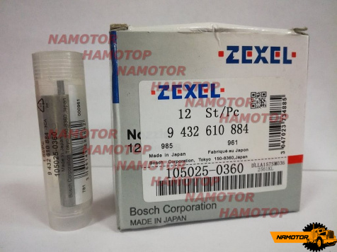 Распылитель NP-DLLA157SM036, 105025-0360, 105025-0270, 105019-0810 ...